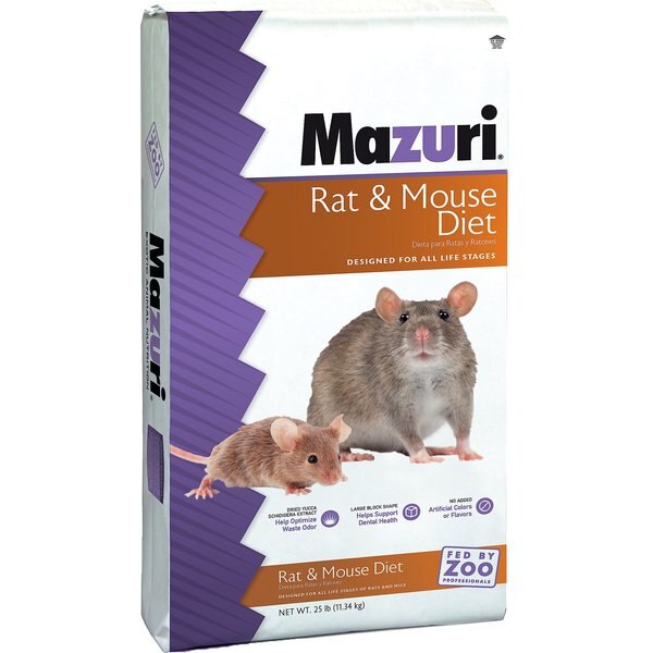 KALMBACH FEEDS 18% Rodent Diet Cubes Rats & Mice Food, 50-lbs bag ...