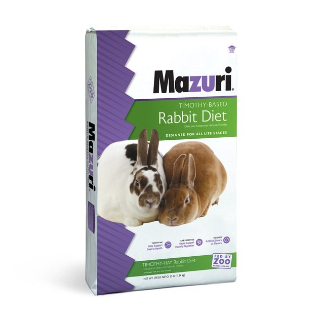 MAZURI Timothy Based Rabbit Food, 25-lb bag - Chewy.com