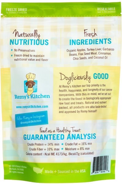 REMY'S KITCHEN Superfood Snacks Apple & Cinnamon Flavor Grain-Free ...