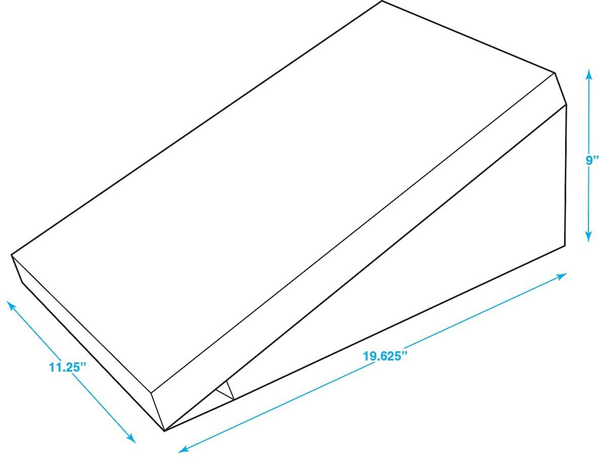 BEST PET SUPPLIES Catify Slope Catnip Scratcher Cat Toy, 2 count ...