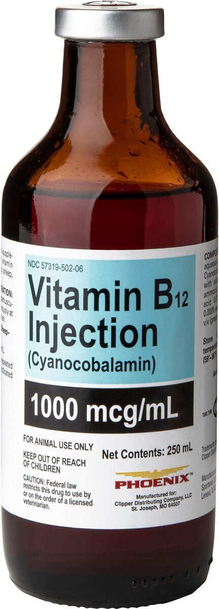 VITAMIN B12 (Generic) Injectable Solution, 1000-mcg/mL, 250-mL vial ...