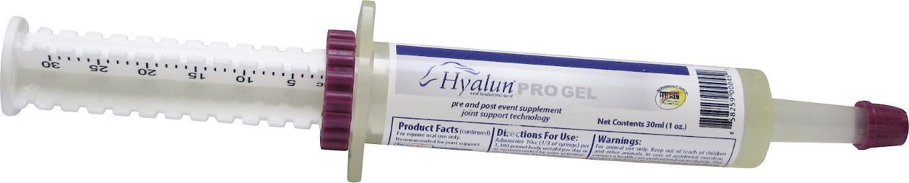 HYALUN Pro Gel Hyaluronic Acid Joint & Cartilage Care Gel Horse ...