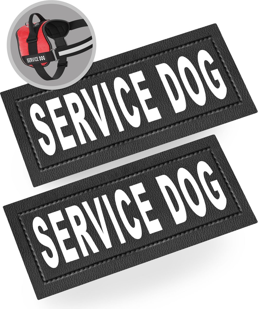 INDUSTRIAL PUPPY Service Dog Patches, 2 count, X-Small - Chewy.com