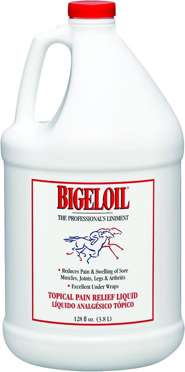 ABSORBINE Bigeloil Sore Muscle & Joint Pain Relief Horse Liniment ...