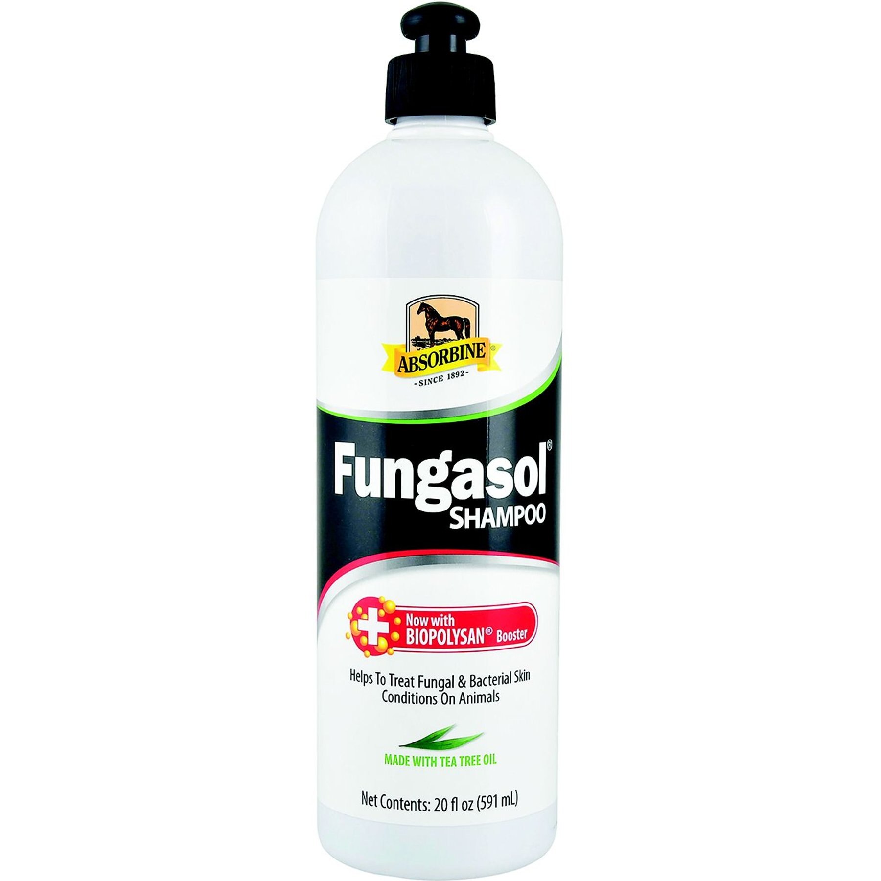 ABSORBINE Fungasol Fungal Treatment Horse Shampoo, 20-oz bottle - Chewy.com