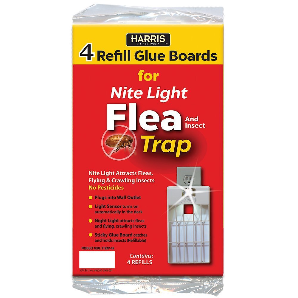 Questions and Answers about HARRIS Nite Light Flea & Insect Trap Glue ...