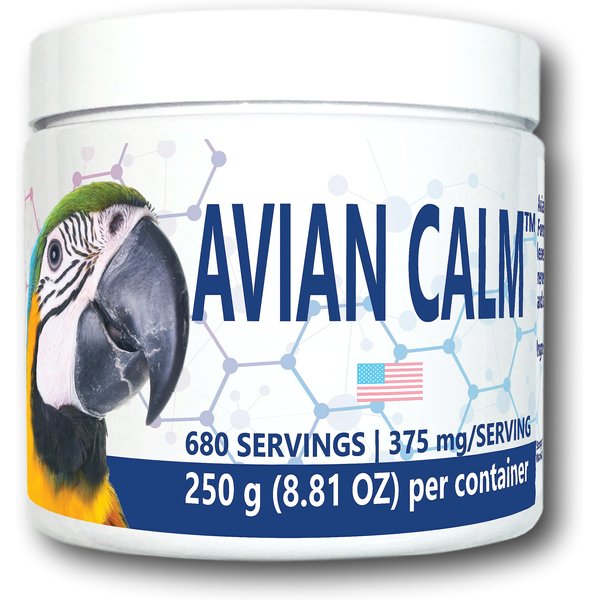 EQUA HOLISTICS Avian Calm Bird Supplement, 600 Scoop - Chewy.com