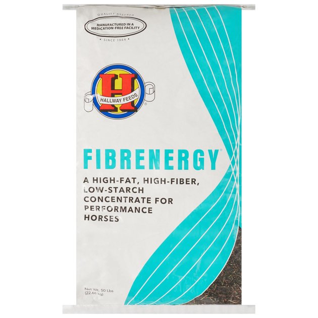 HALLWAY FEEDS Fibrenergy High Fat, Low Starch Horse Feed, 50-lb bag ...