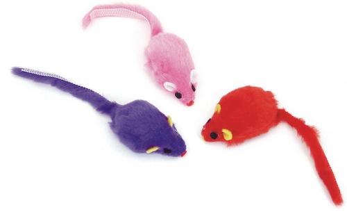 Discontinued - TURBO Assorted Mice Cat Toy, 3 count - Chewy.com