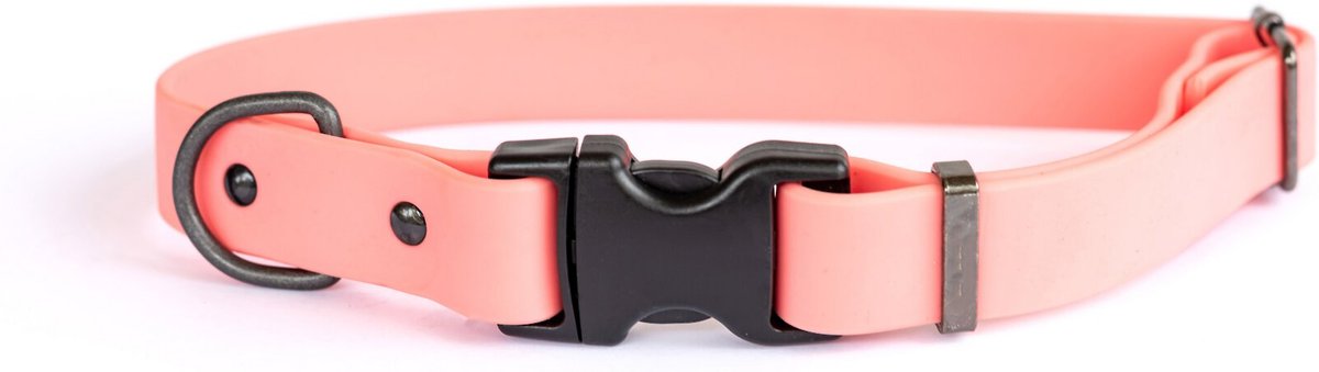 EURO-DOG Waterproof Quick Release PVC Dog Collar, Coral, Small: 10 to ...