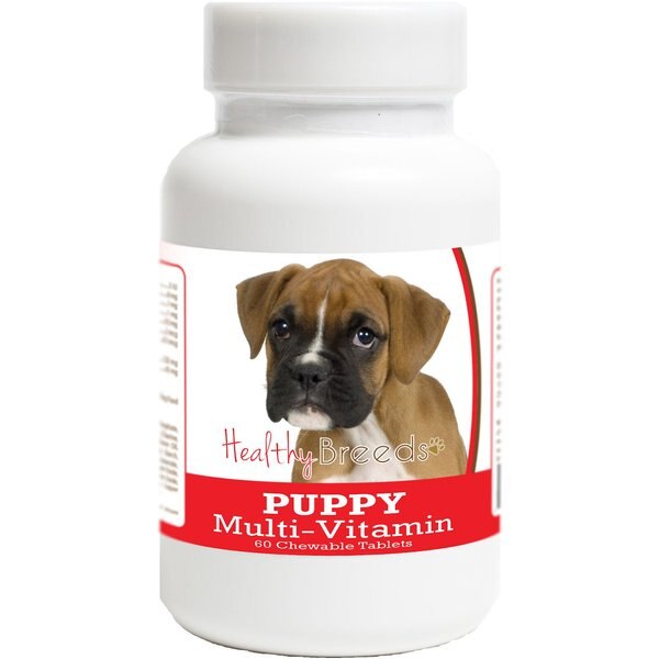 HEALTHY BREEDS Puppy Multi-Vitamin Chewable Tablet Multivitamin for ...