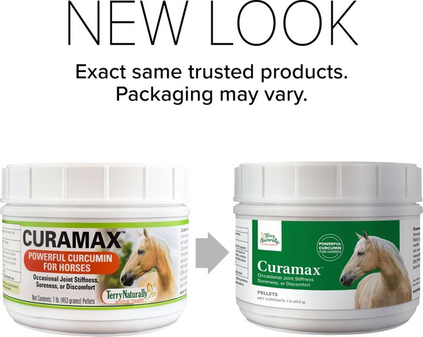 TERRY NATURALLY ANIMAL HEALTH Curamax Powerful Curcumin Pellets Horse ...