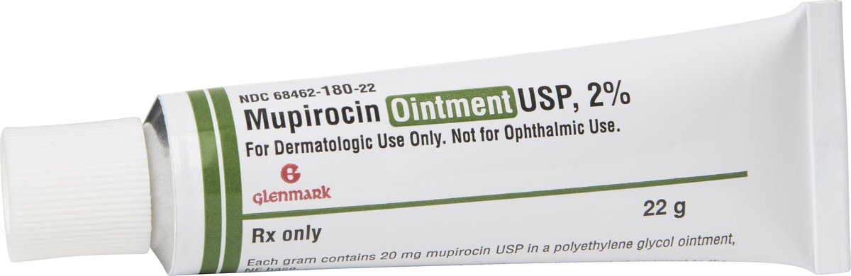 MUPIROCIN (Generic) Ointment 2%, 22-gm tube - Chewy.com