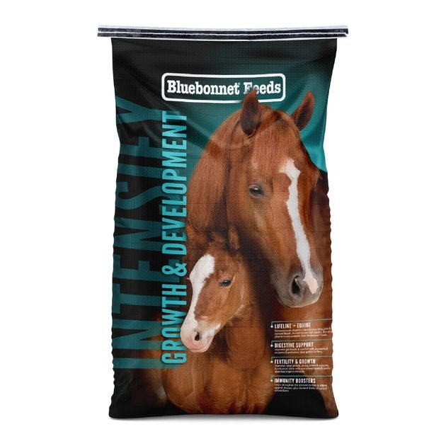 BLUEBONNET FEEDS Intensify Growth & Development Low Sugar, Low Starch ...