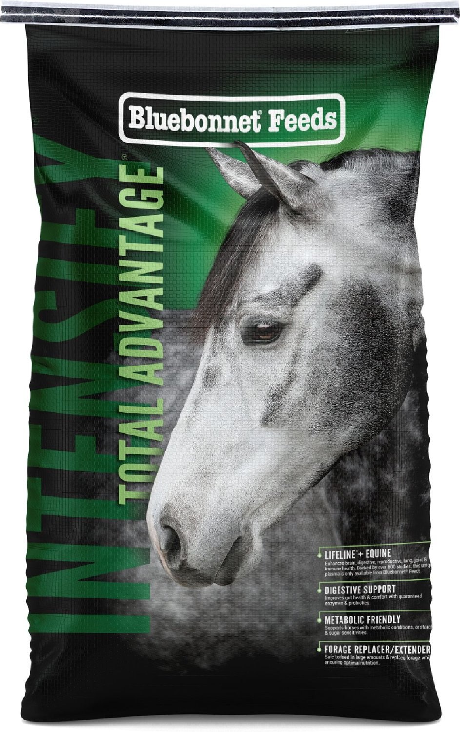 BLUEBONNET FEEDS Intensify Total Advantage Complete Low Starch Horse ...