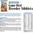BLUEBONNET FEEDS Game Bird Breeder 20% Protein Nibblet Bird Food, 50-lb ...