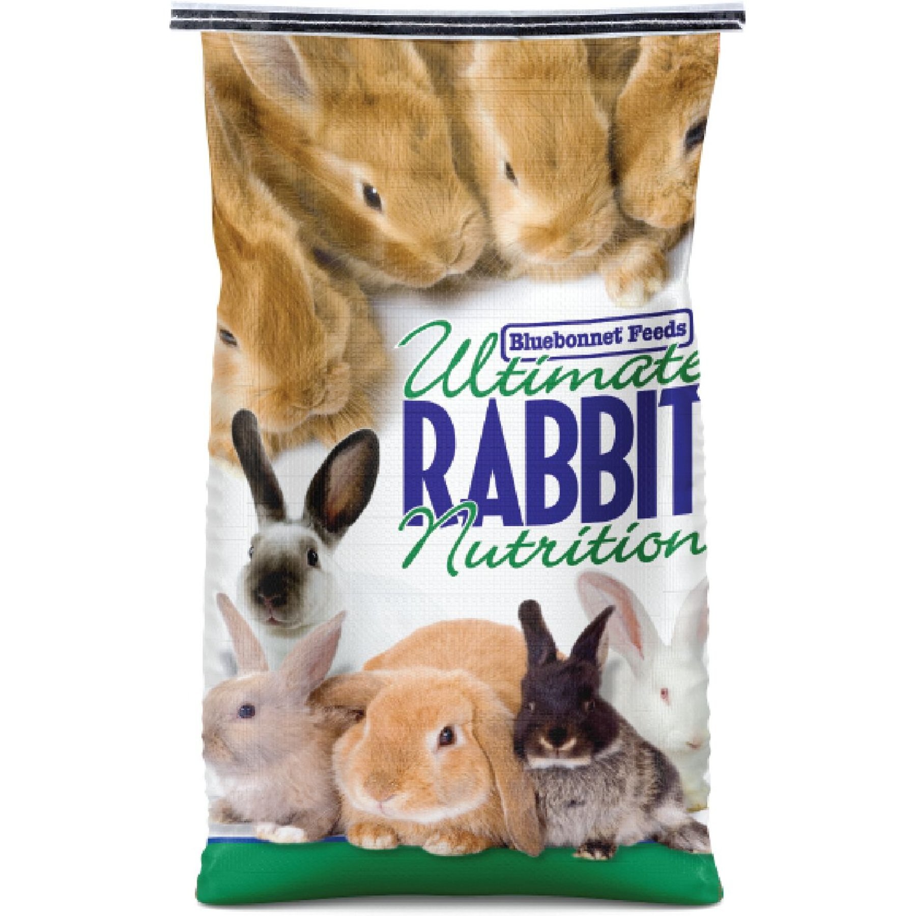BLUEBONNET FEEDS Rabbit Kindle Bits 18% Protein Rabbit Food, 50-lb bag ...