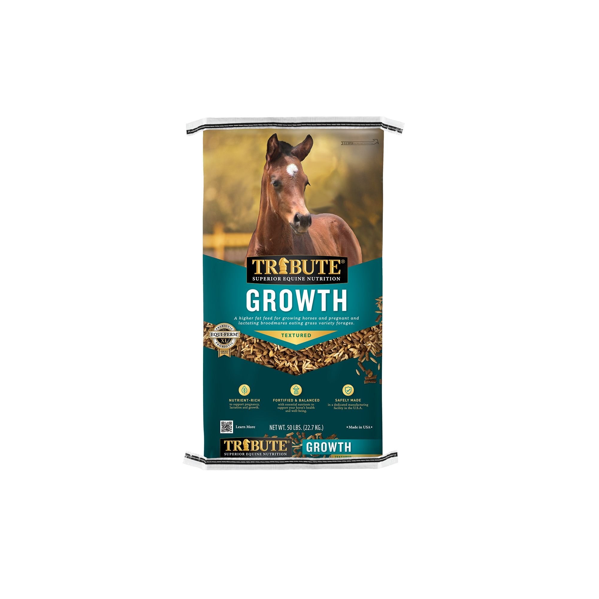 TRIBUTE EQUINE NUTRITION Growth Textured Horse Feed Customer Questions ...