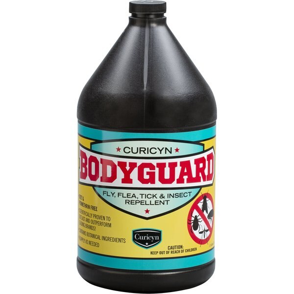 CURICYN BodyGuard Fly, Flea, Tick & Insect Repellent Horse Spray, 1-gal ...