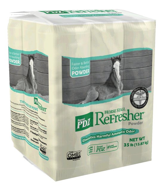 SWEET PDZ Horse Stall Refresher Powder, 35-lb bag - Chewy.com
