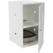 TRIXIE 2-Story Wooden Cat Litter Box Enclosure, White - Chewy.com