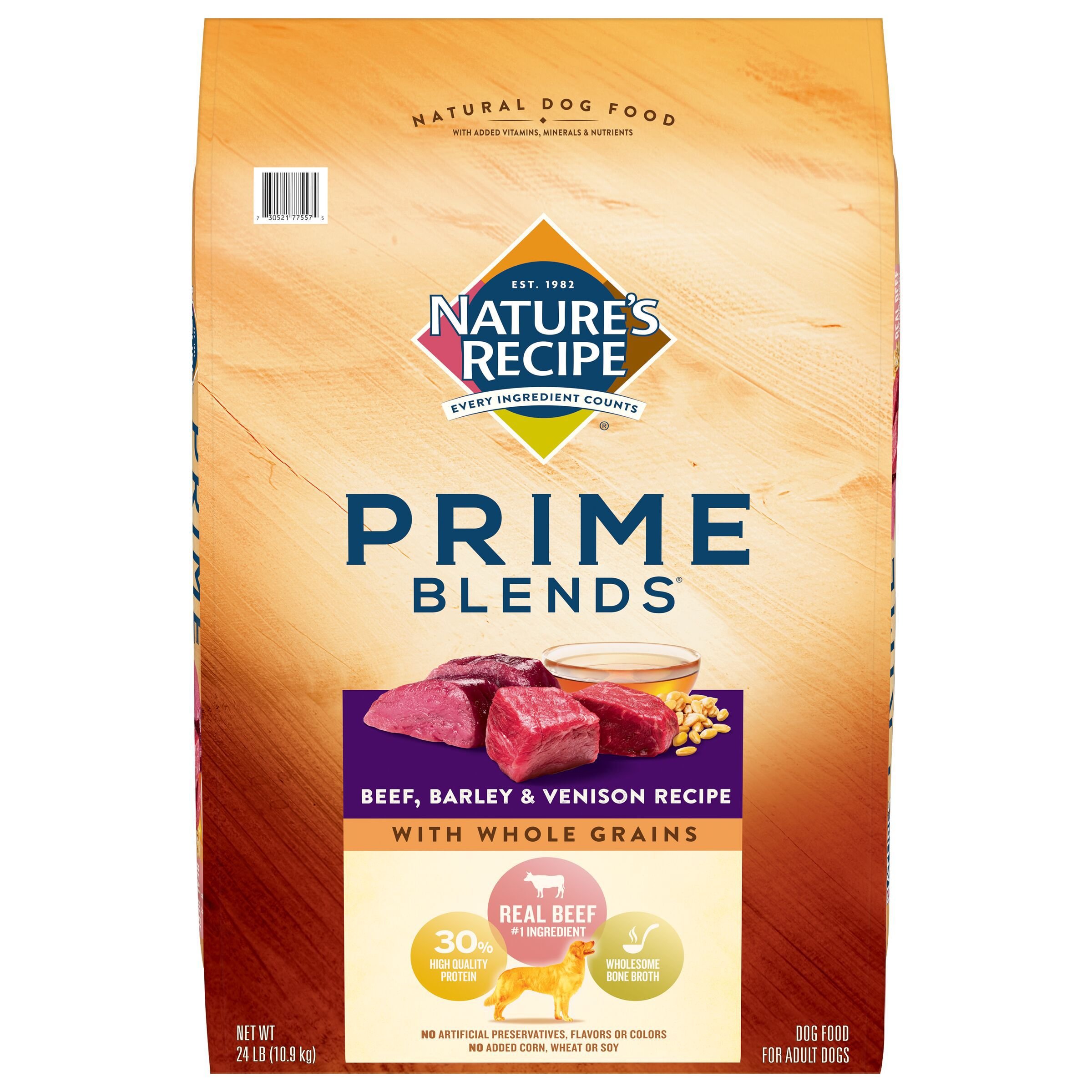 Questions and Answers about NATURE'S RECIPE Prime Blends Beef, Barley ...