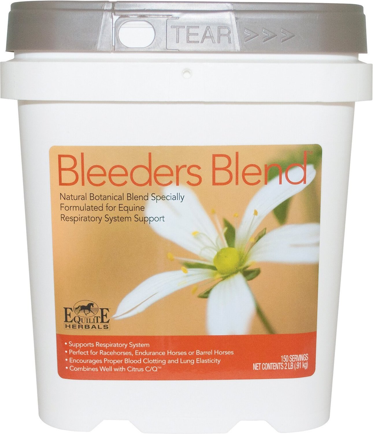 EQUILITE HERBALS Bleeders Blend Respiratory Care Powder Horse ...