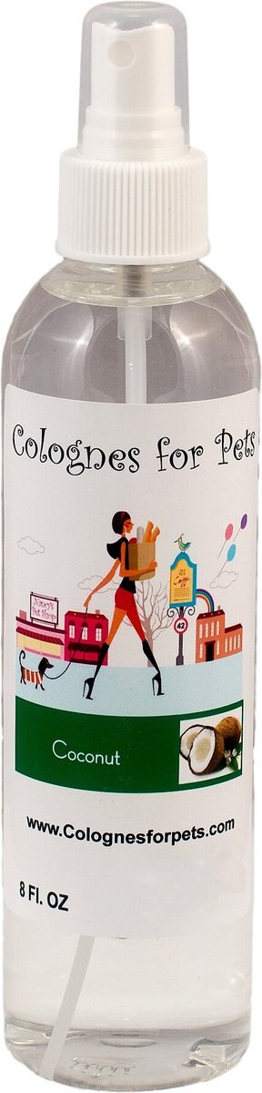 COLOGNES FOR PETS Coconut Dog Cologne Spray, 8-fl oz bottle - Chewy.com