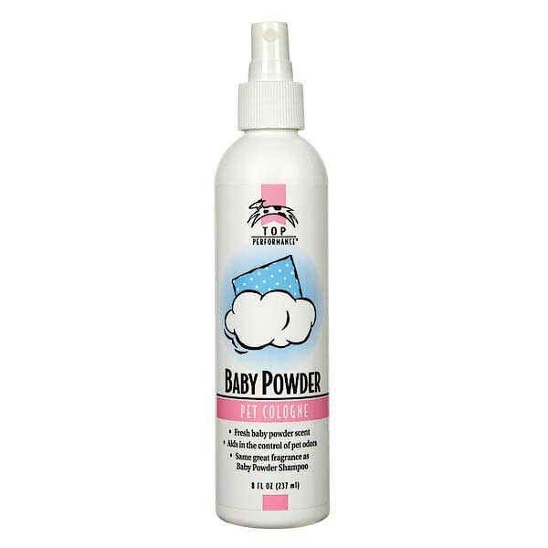TOP PERFORMANCE Baby Powder Pet Cologne, 8-oz bottle - Chewy.com