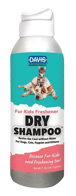 DAVIS Dry Dog & Cat Shampoo, 5-oz bottle - Chewy.com