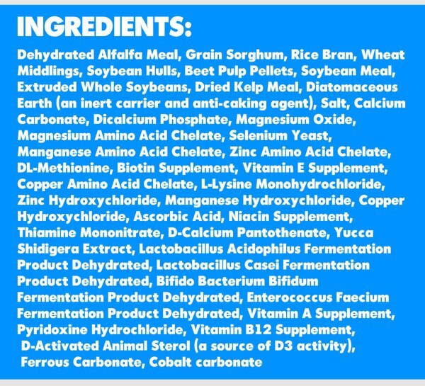 TOTAL FEEDS Total Equine Horse Feed, 40-lb bag - Chewy.com