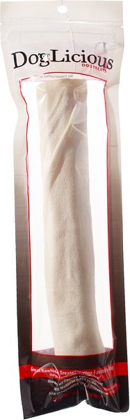 CANINE'S CHOICE DogLicious 10" Retriever Roll Rawhide Dog Treat - Chewy.com