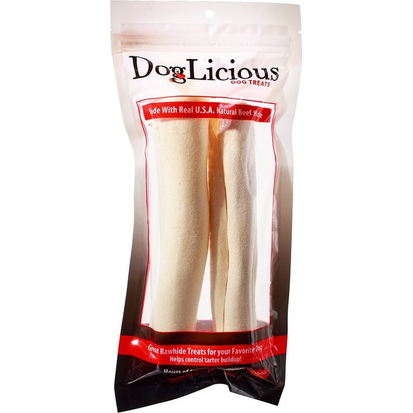 CANINE'S CHOICE DogLicious Natural Munchy Chew Stick Dog Treats, 20 ...