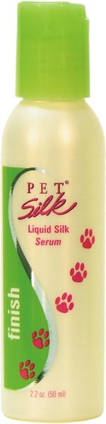 PET SILK Liquid Silk Finish Dog & Cat Serum, 2-fl oz bottle - Chewy.com