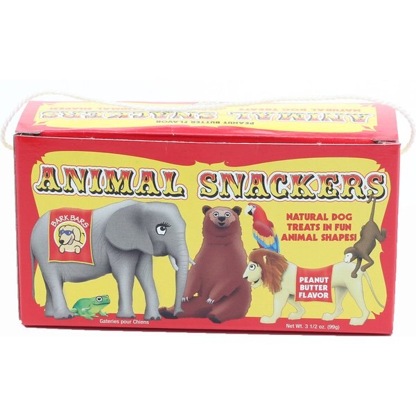 Out of Stock - BARK BARS Animal Snackers Peanut Butter Flavor Dog Treat ...