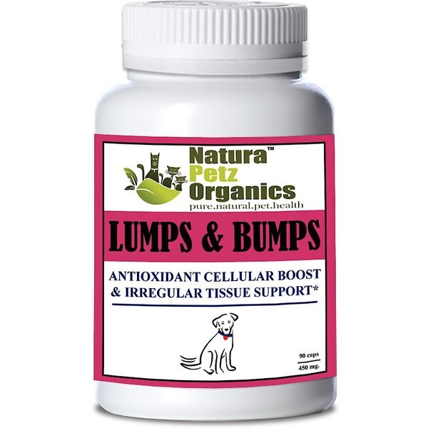 NATURA PETZ ORGANICS Lumps & Bumps Capsules Dog Supplement, 90 count ...