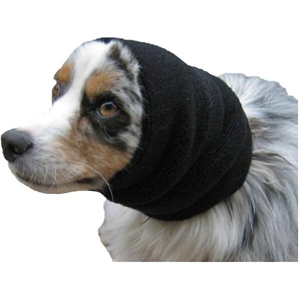HAPPY HOODIE Calming Cap for Dogs, Black, Large - Chewy.com