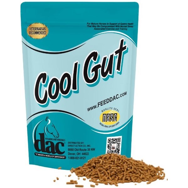 DAC Cool Gut Gastric Digestive Powder Horse Supplement, 5-lb bag ...