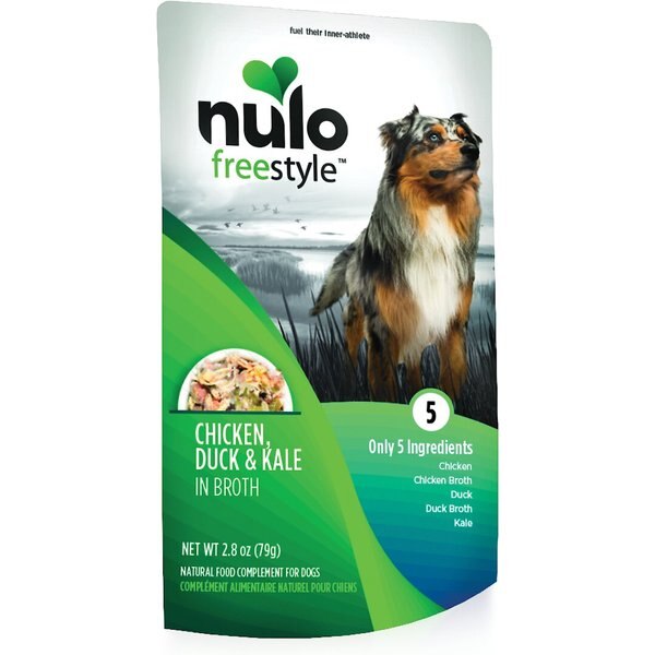 NULO FreeStyle Beef, Beef Liver, & Kale in Broth Dog Food Topper, 2.8 ...