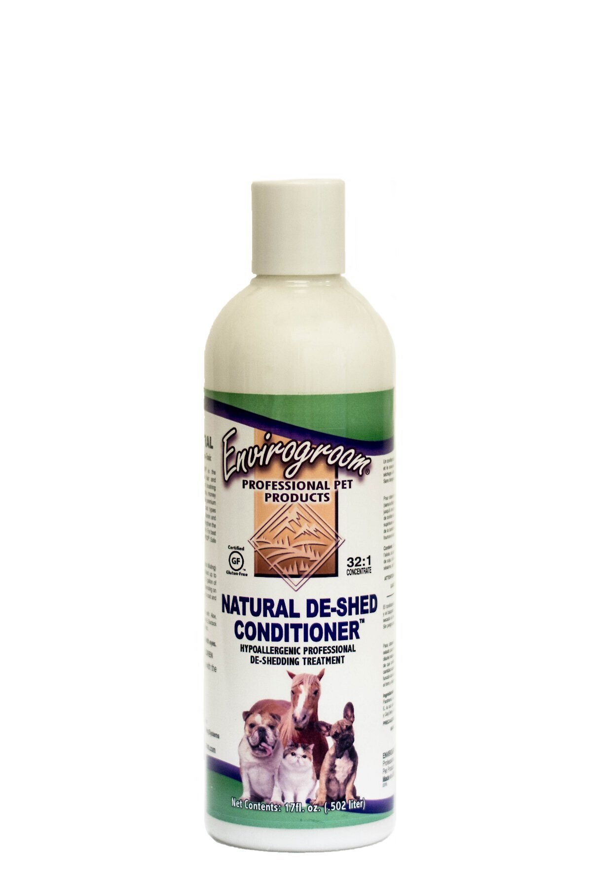 Questions and Answers about ENVIROGROOM Natural De-shed Pet Conditioner