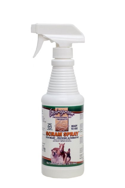 ENVIROGROOM Scram Spray Anti Itch Pet Spray, 16-oz bottle - Chewy.com