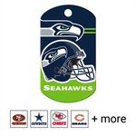 QUICK-TAG NFL Bone Personalized Dog ID Tag, Large, Chicago Bears ...