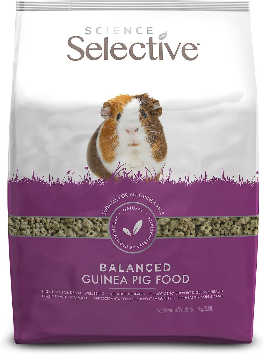 SCIENCE SELECTIVE Guinea Pig Food, 8.8-lb bag - Chewy.com