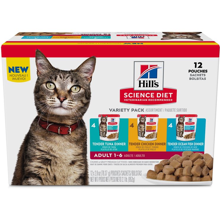 Hill's Science Diet Wet Cat Food - Free shipping | Chewy
