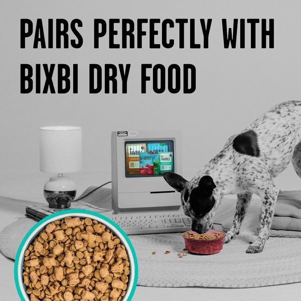 BIXBI Rawbble Duck Recipe Grain-Free Freeze-Dried Dog Food, 4.5-oz bag ...