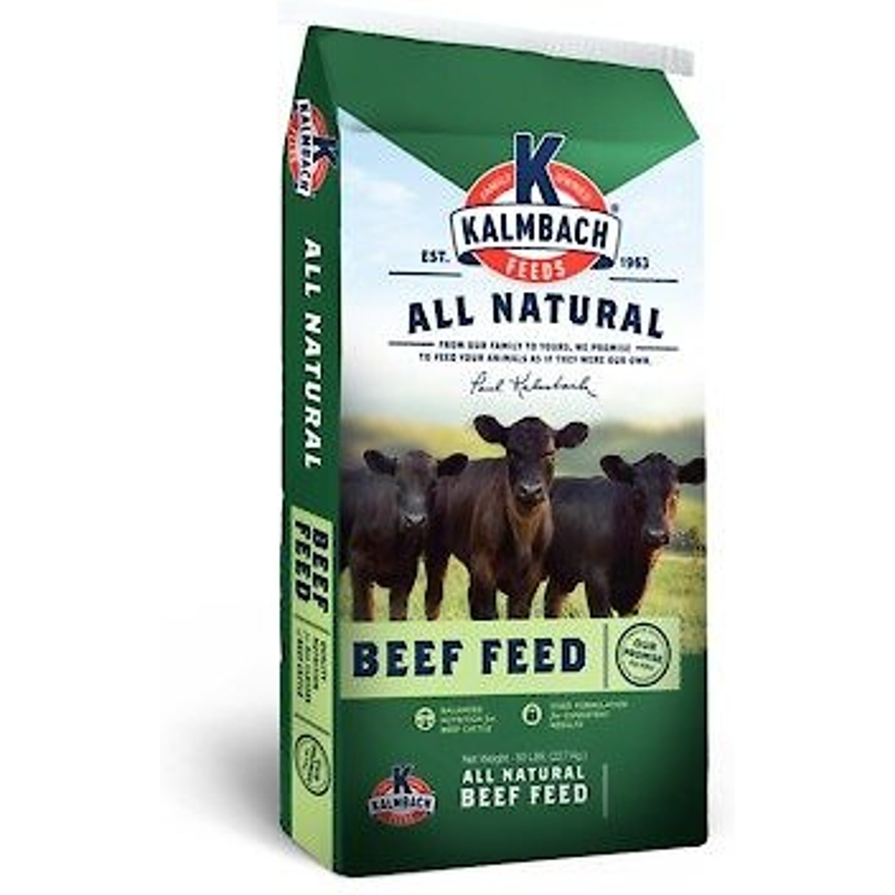 KALMBACH FEEDS 14% Stocker Grower Cattle Feed, 50-lb bag - Chewy.com
