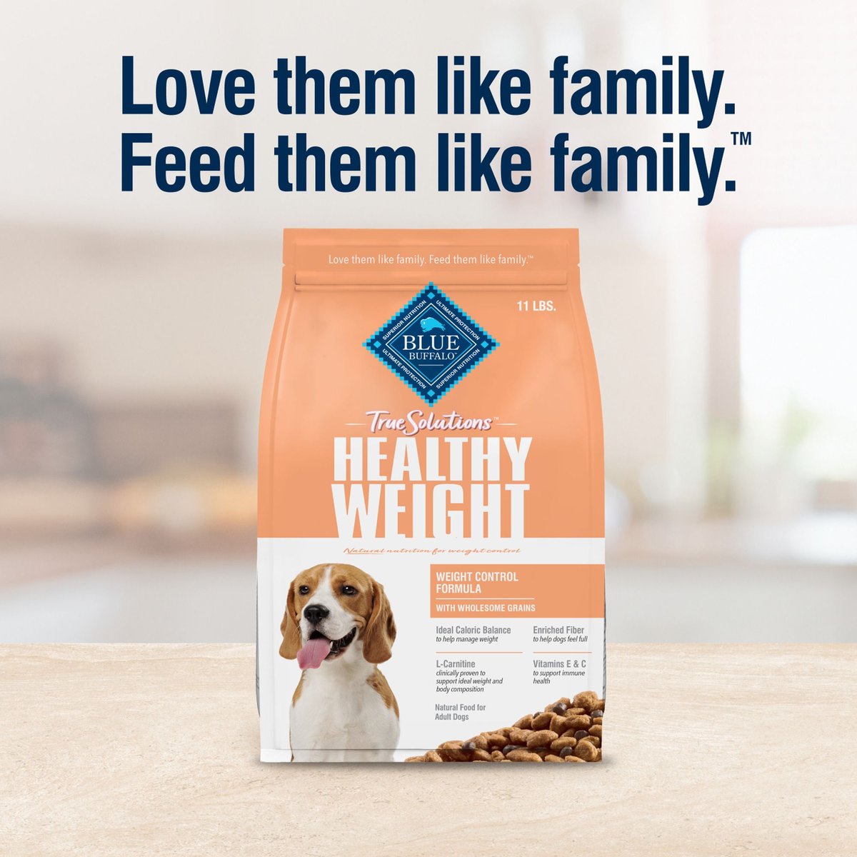 BLUE BUFFALO True Solutions Healthy Weight Natural Weight Control ...