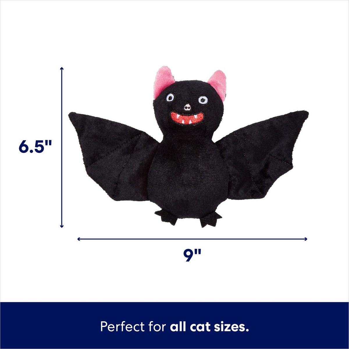 Out of Stock - FRISCO Halloween Bat Plush Cat Toy with Catnip - Chewy.com