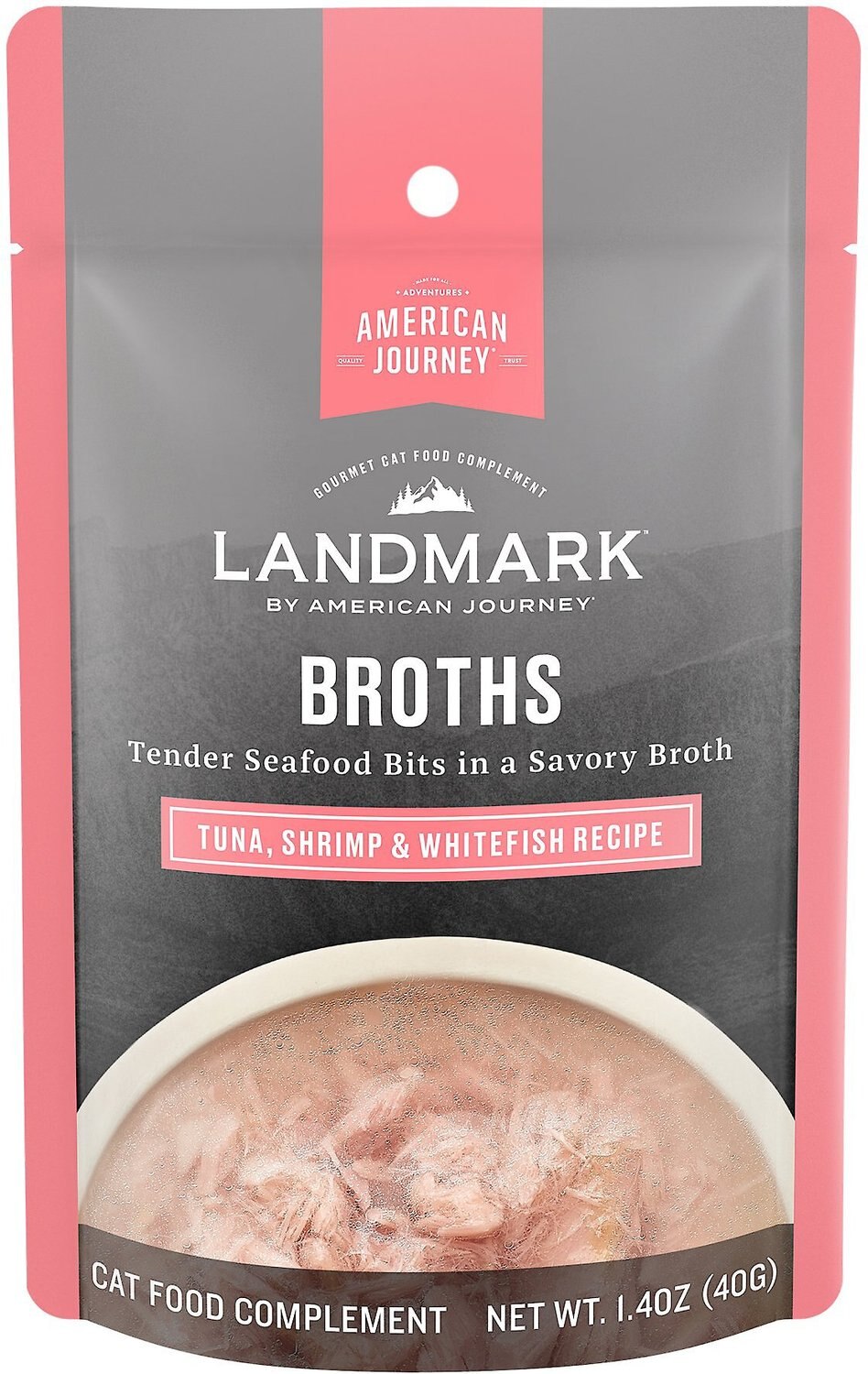 AMERICAN JOURNEY Landmark Broths Tuna, Shrimp & Whitefish Recipe Wet ...