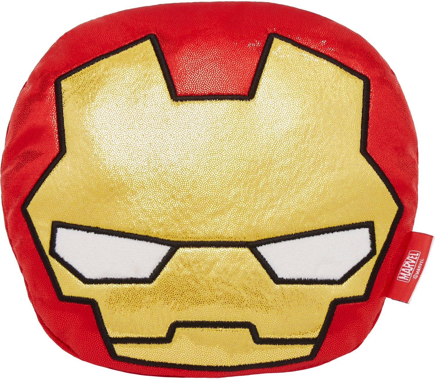 MARVEL 's Ironman Round Plush Squeaky Dog Toy - Chewy.com